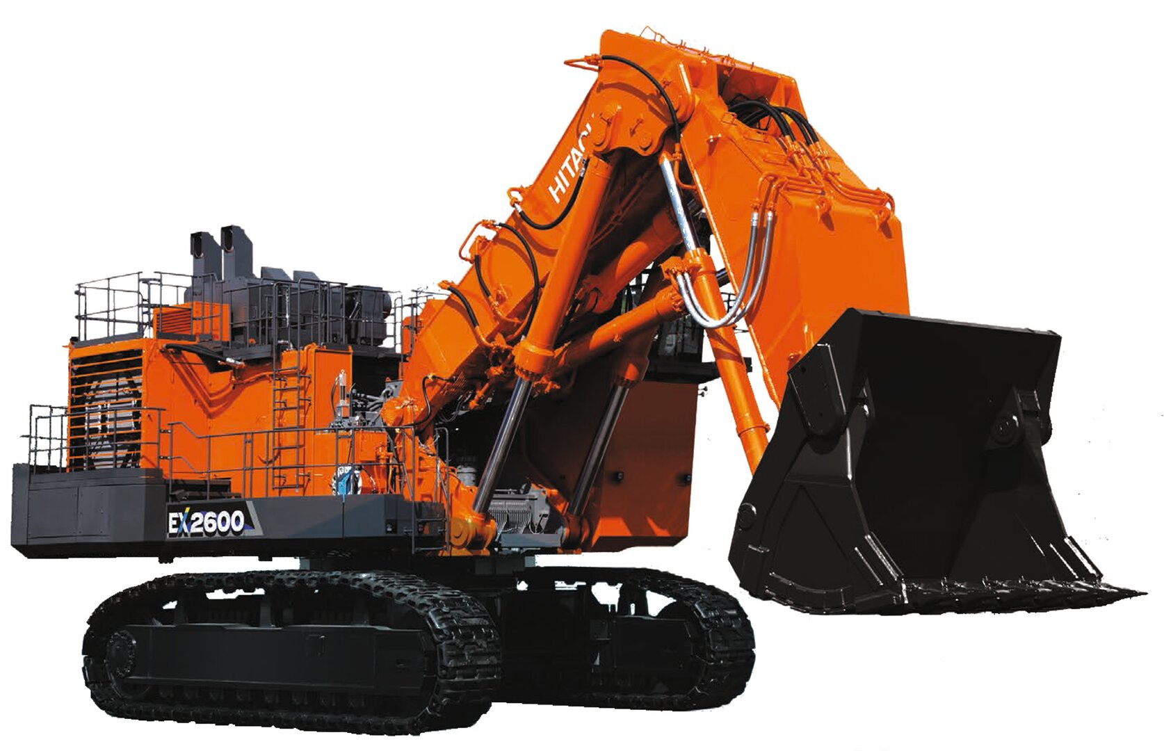Der Hitachi EX2600-6 Großbagger