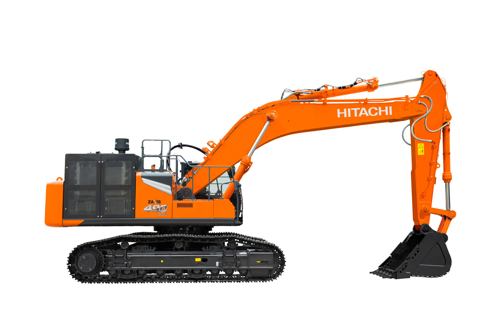 Der Hitachi ZX490-7 Großbagger