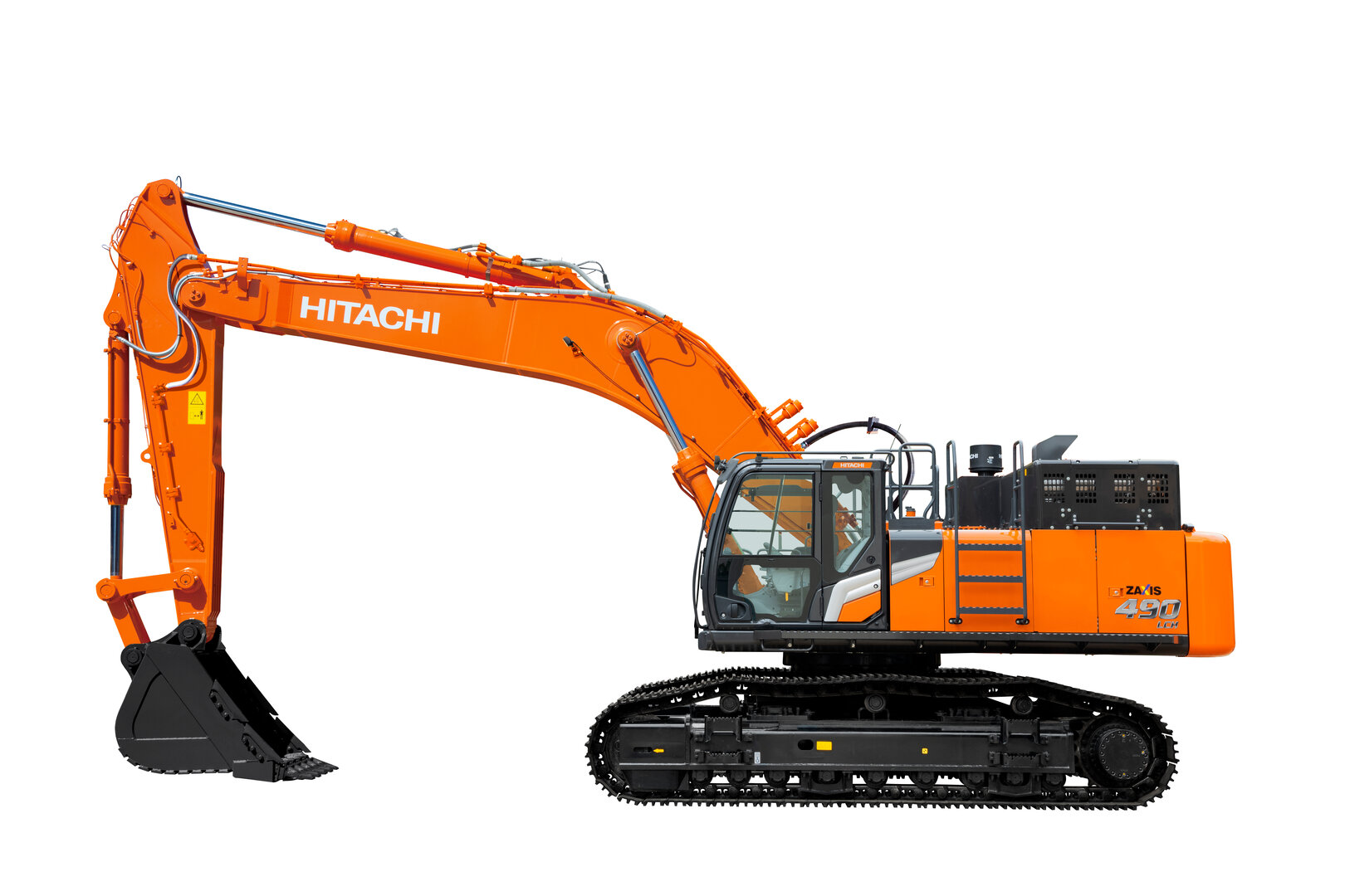 Der Hitachi ZX490-7 Großbagger