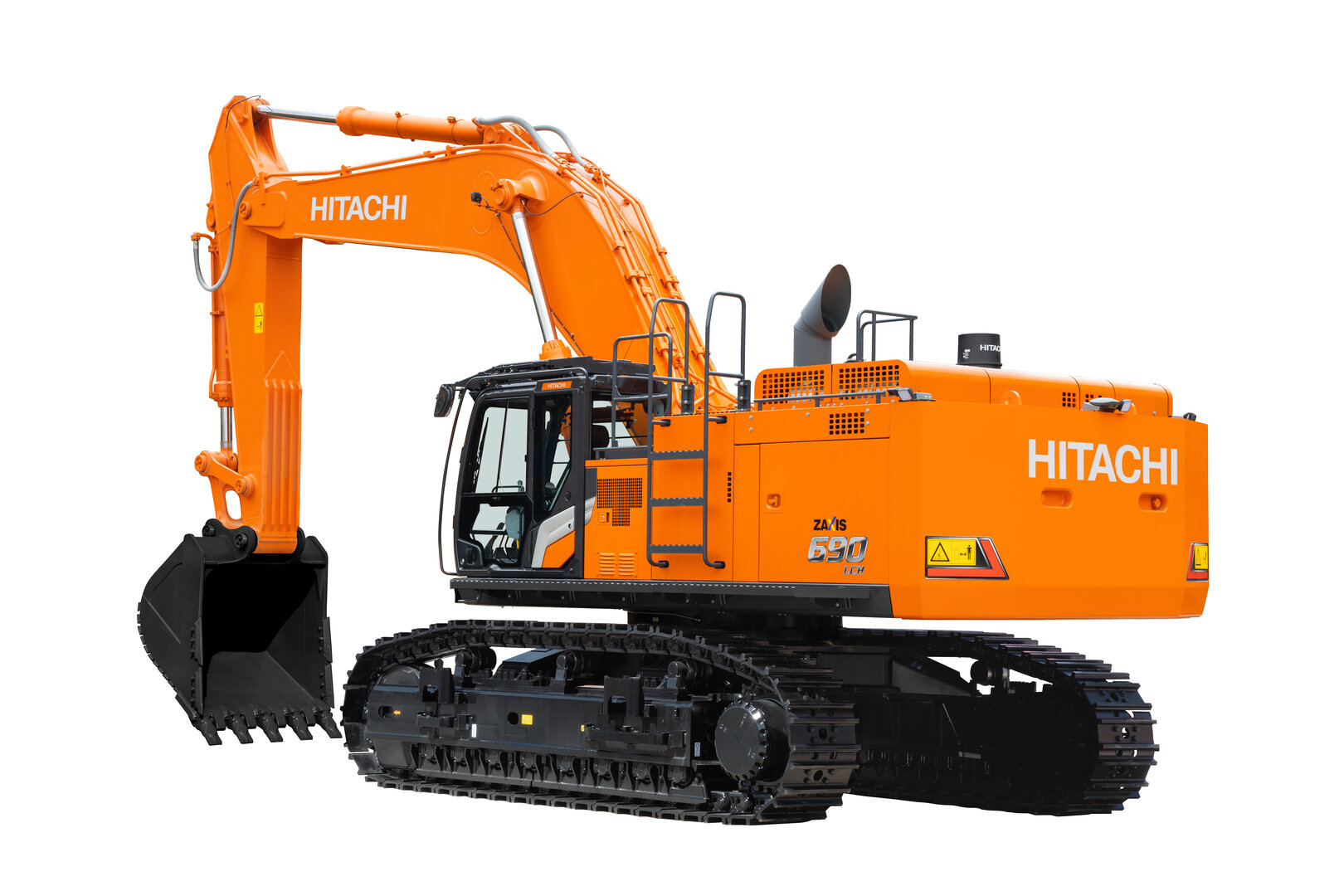 Der Hitachi ZX690-7 Großbagger