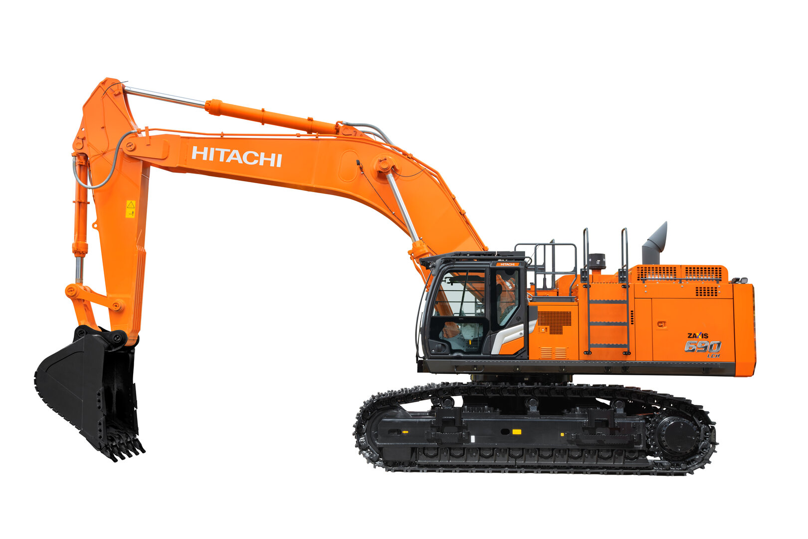 Der Hitachi ZX690-7 Großbagger