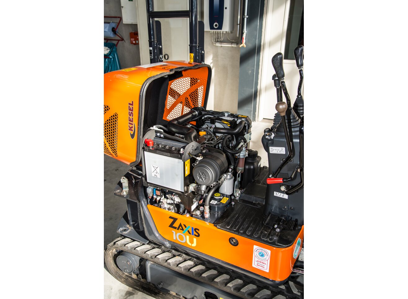 Der Hitachi ZX10U-6 Minibagger