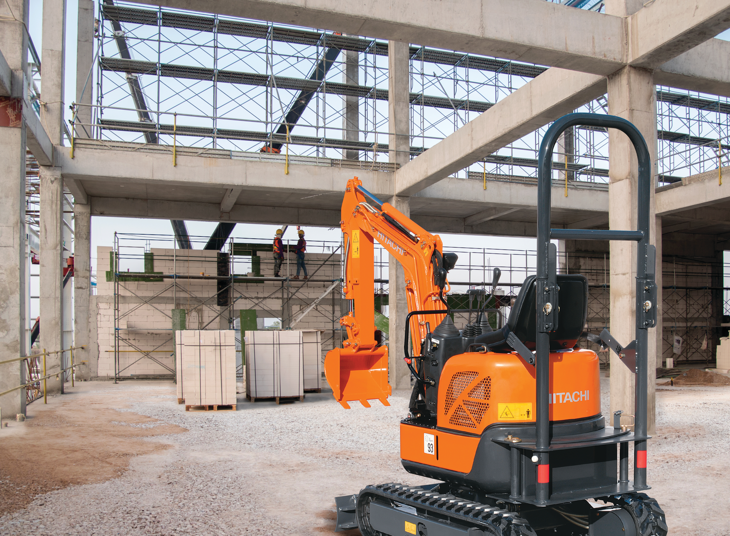 Der Hitachi ZX10U-6 Minibagger