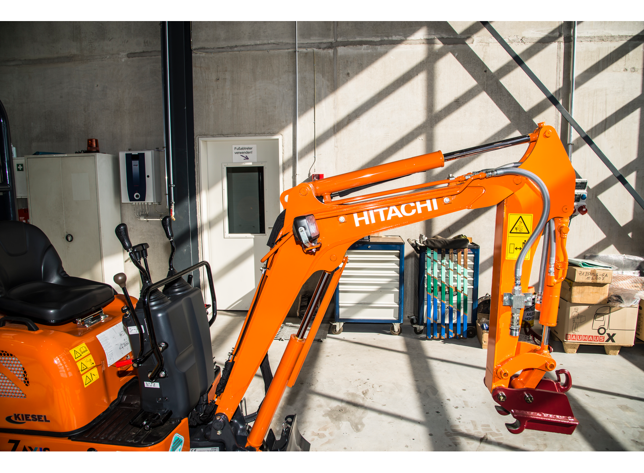 Der Hitachi ZX10U-6 Minibagger