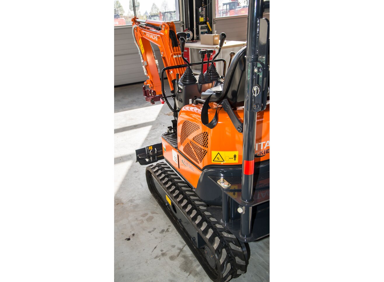 Der Hitachi ZX10U-6 Minibagger