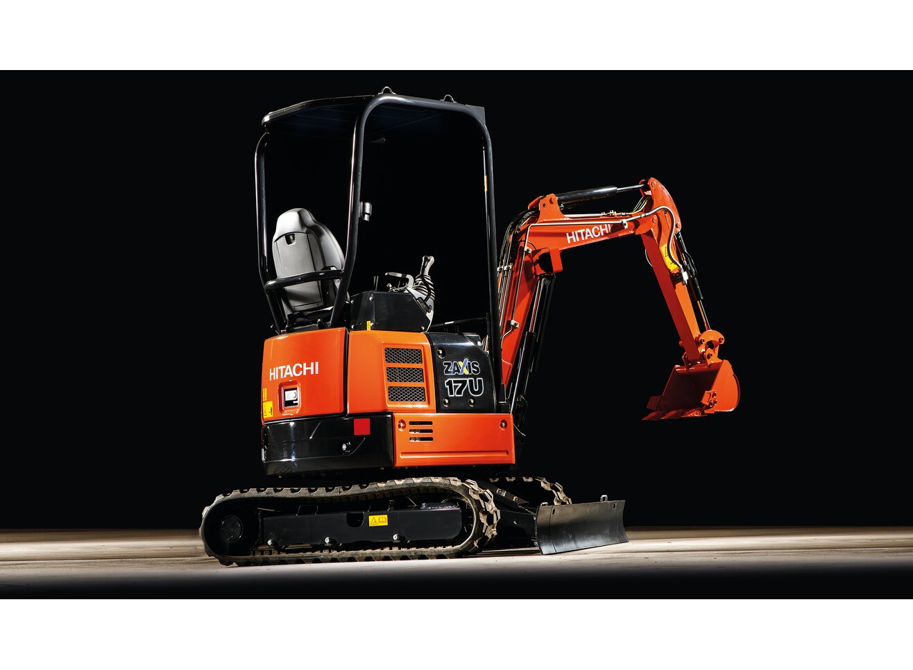 Der Hitachi ZX17U-6 Minibagger