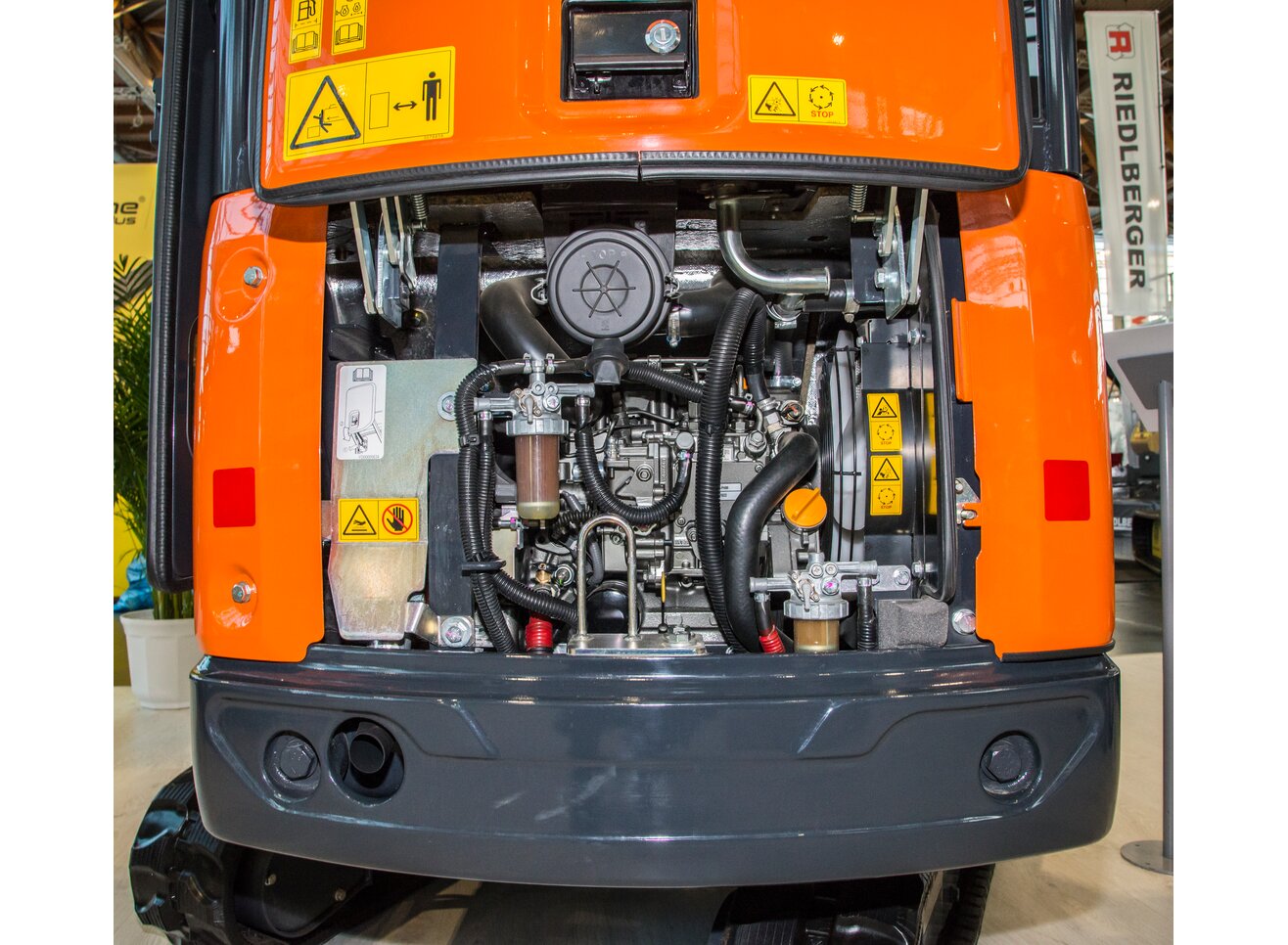 Der Hitachi ZX19-6 Minibagger