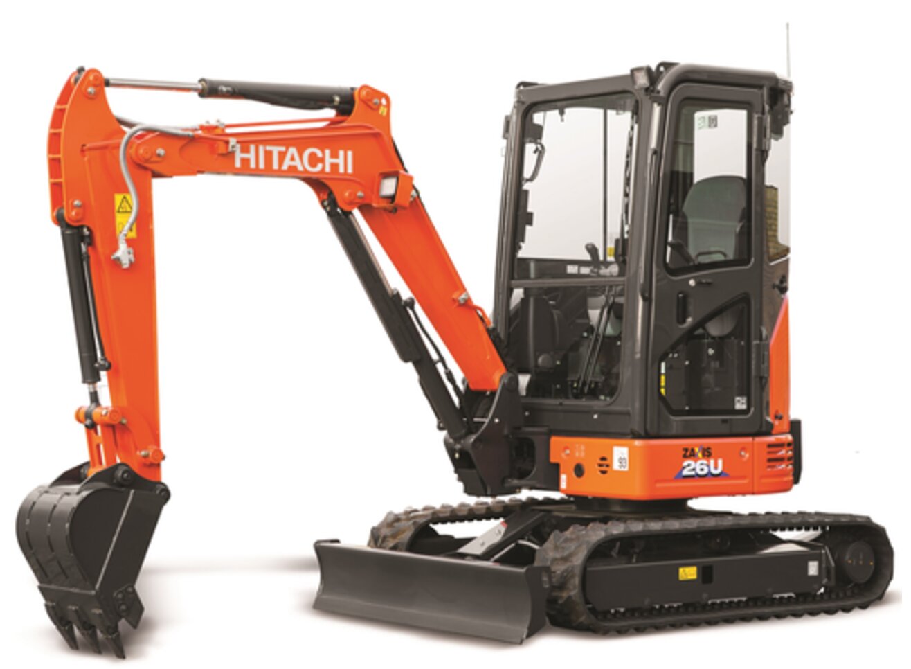 Der Hitachi ZX33U-6 Minibagger