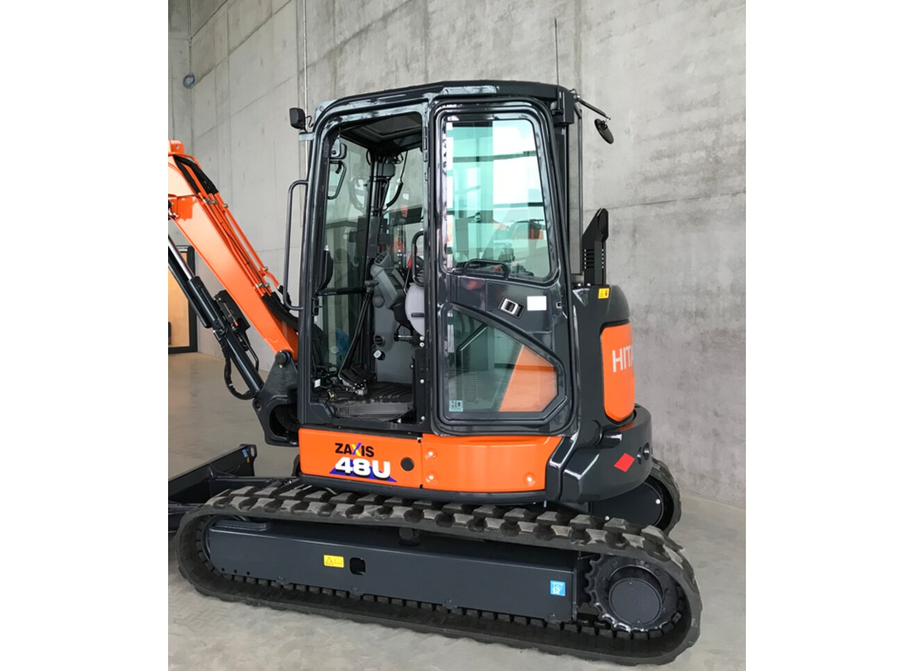 Der Hitachi ZX48U-6 Minibagger