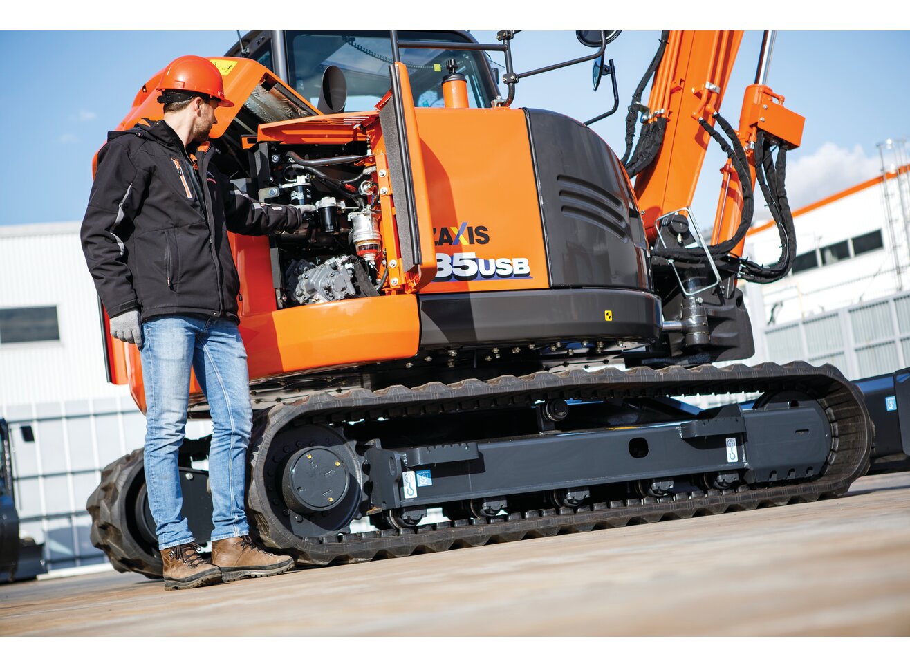 Der Hitachi ZX26U-6 Minibagger