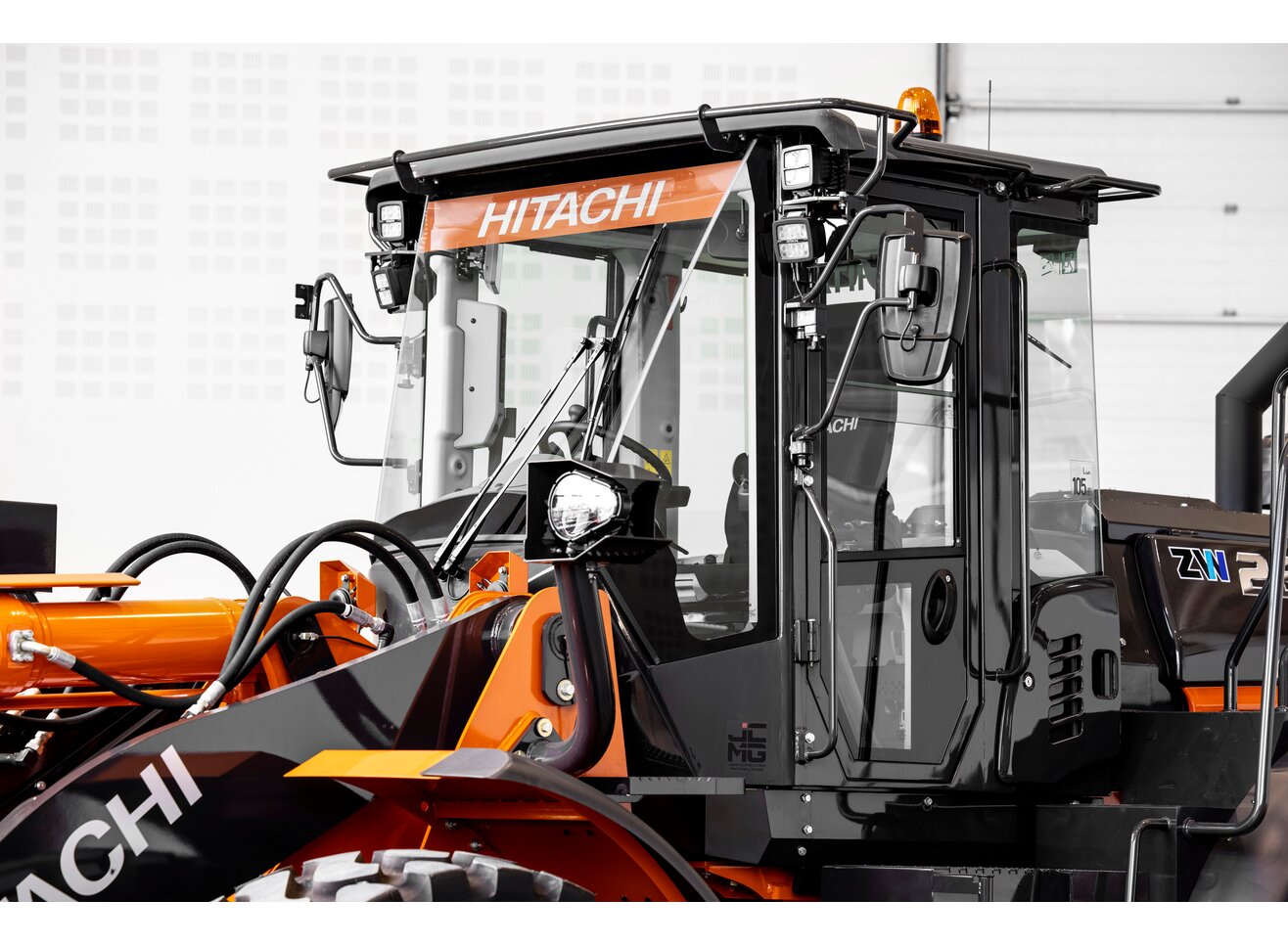 Der Hitachi ZW220-7 Radlader