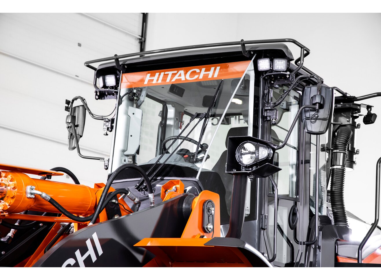 Der Hitachi ZW220-7 Radlader