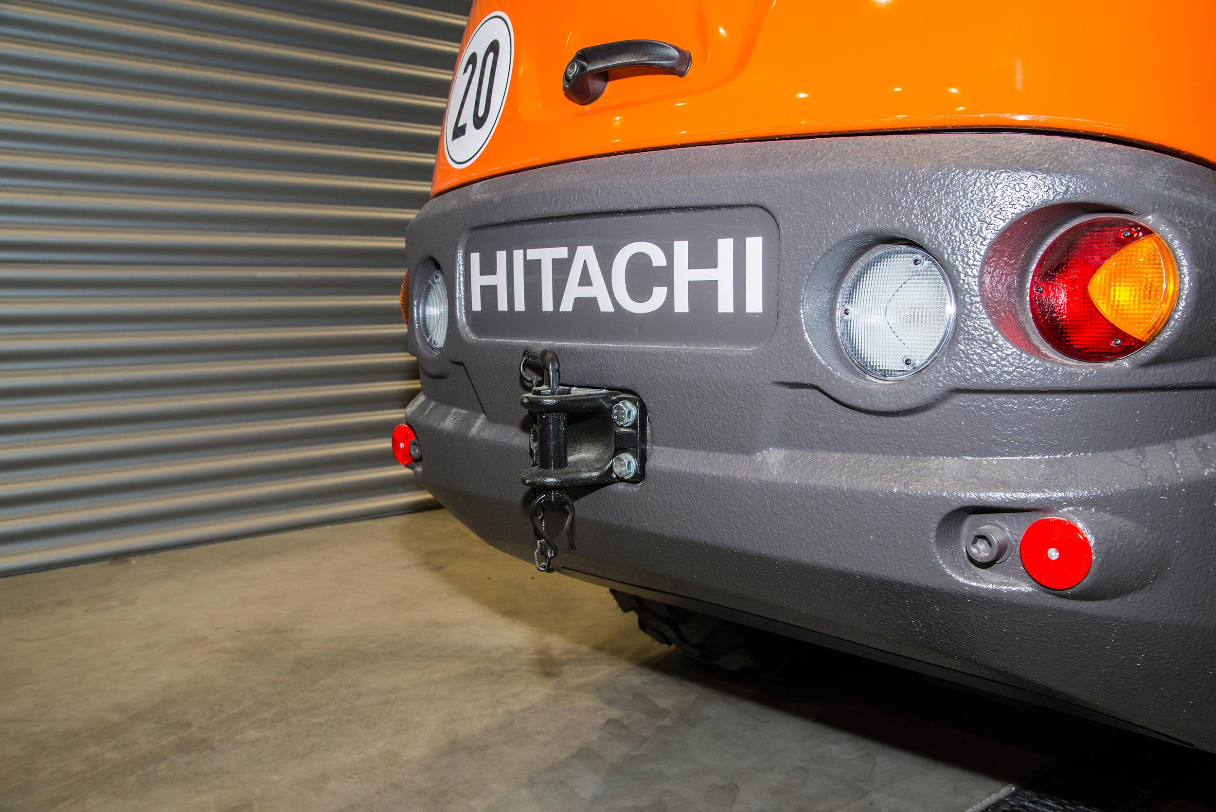 Der Hitachi ZW95-6 Kompaktradlader