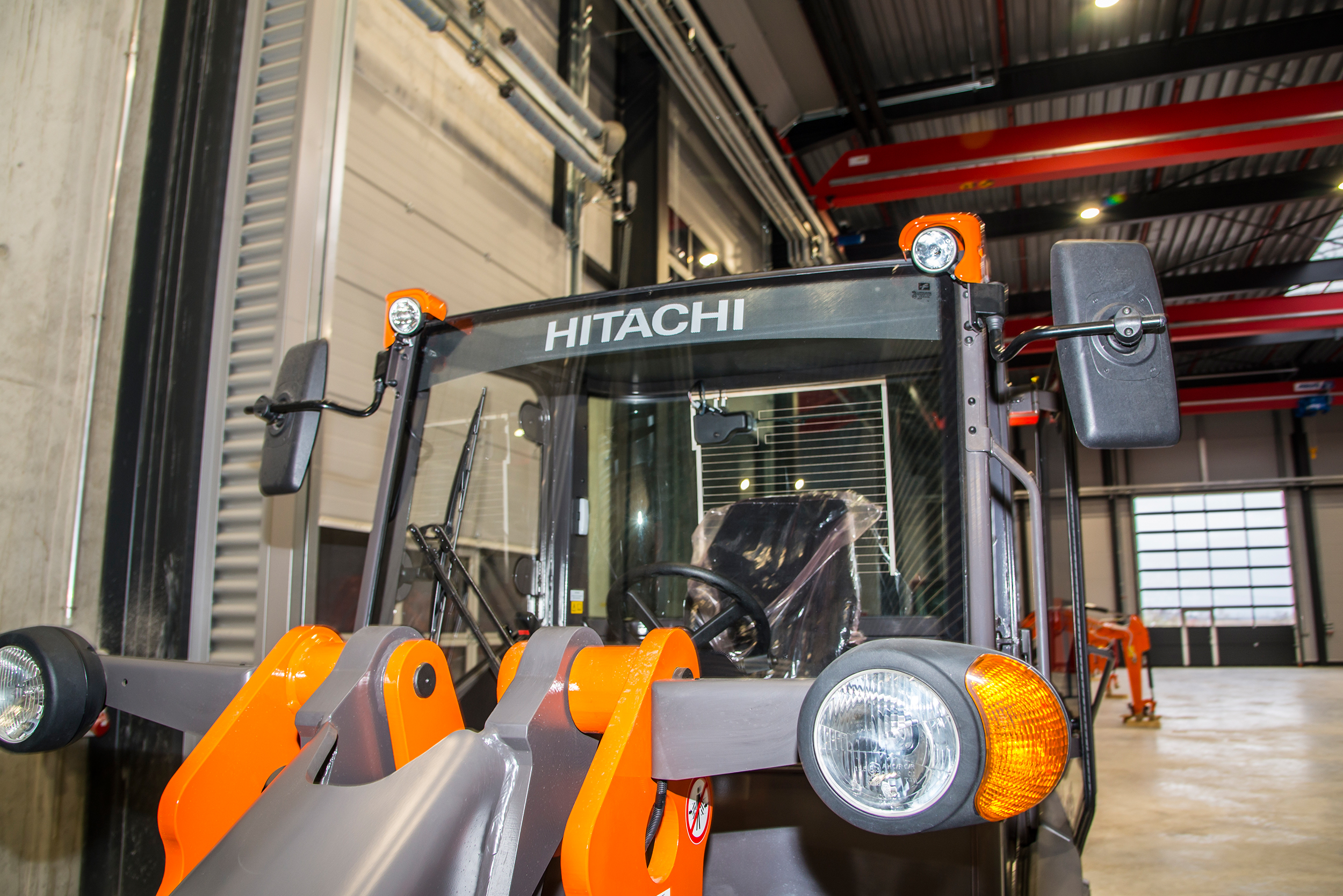 Der Hitachi ZW95-6 Kompaktradlader