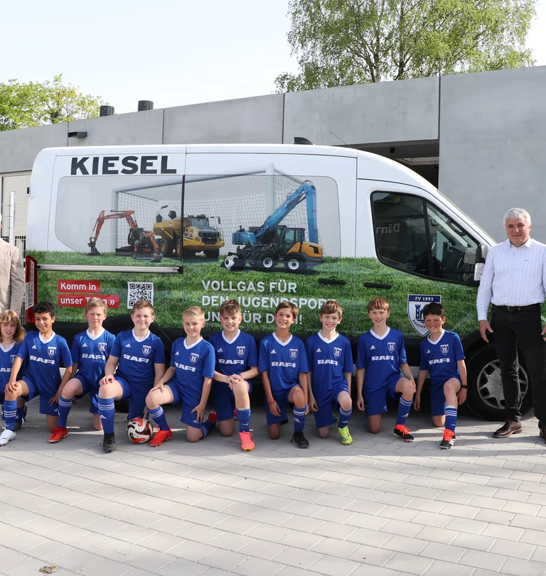 KIESEL - Kiesel unterstützt FV Ravensburg bei der Jugendarbeit