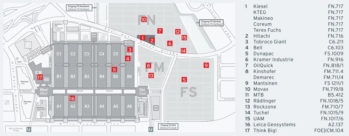 KIESEL - Kiesel auf der Bauma 2025
